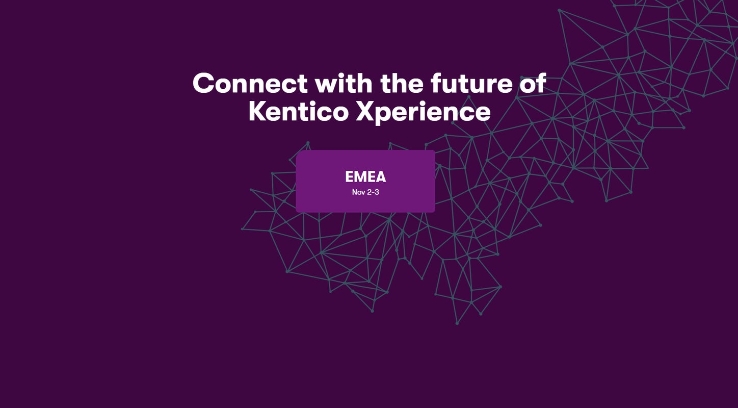 Kentico Xperience Connection 2020 │ Kentico Agency Netconstruct 